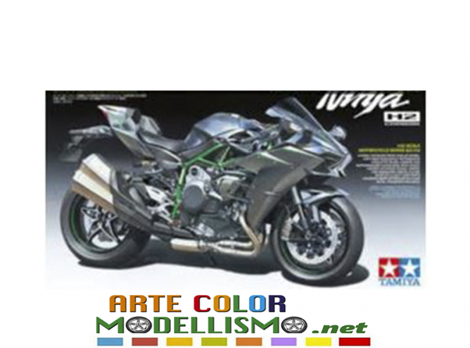 TAMIYA ITEM 14136 Kawasaki Ninja H2 CARBON scale kit 1/12 BIKE – ArteColorModellismo