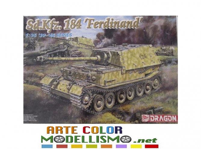 DRAGON ITALERI ITEM 6133 Sd.Kfz.184 ‘ FERDINAND ‘ 1/35 MODEL SCALE ...