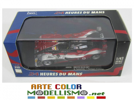 IXO MODELS WINNER LE MANS 2010 Audi R15 TDI 1/43 DIE-CAST CAR SCALE ...