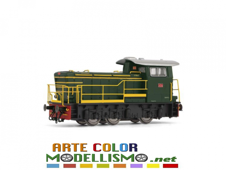 HR 2793 HORNBY RIVAROSSI D 245 VERDE LOCOMOTIVA DIESEL FS TRENITALIA HO ...
